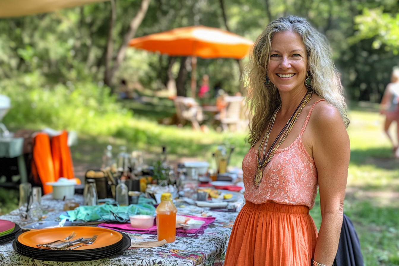 4 Elevated Casual Cookout Outfits for Women Over 50